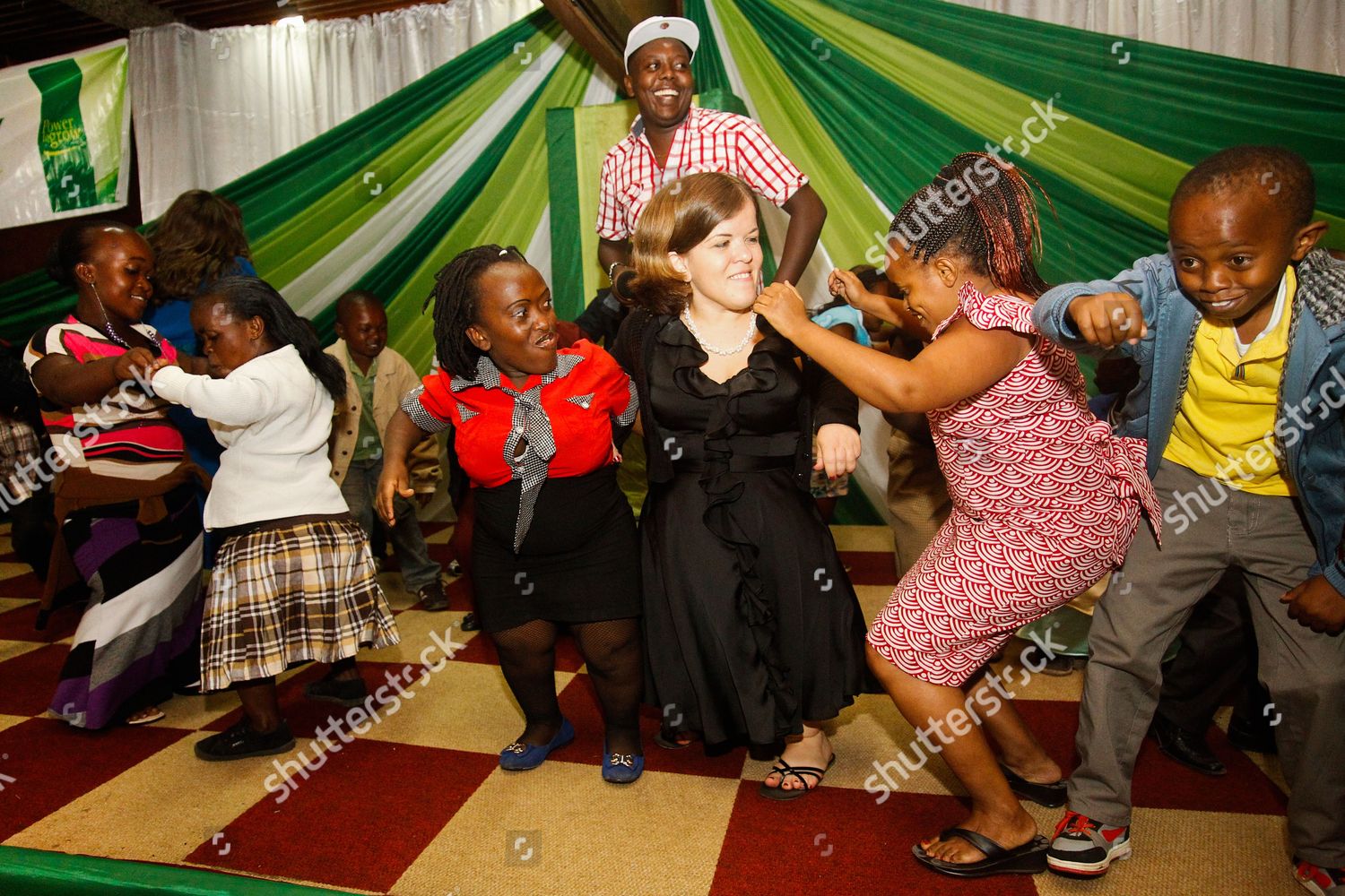KENYAN WOMEN DWARFISM DANCE US BECKY Editorial Stock Photo - Stock ...