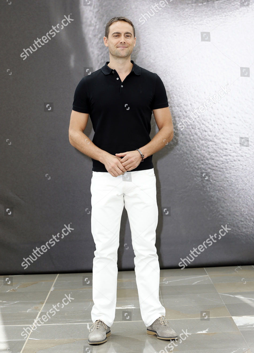 Irish Actor Stuart Townsend Poses During Editorial Stock Photo - Stock ...
