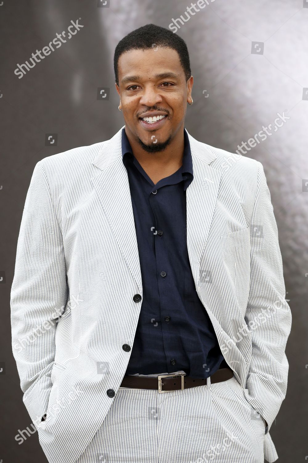 Us Actor Russell Hornsby Poses During Editorial Stock Photo - Stock ...