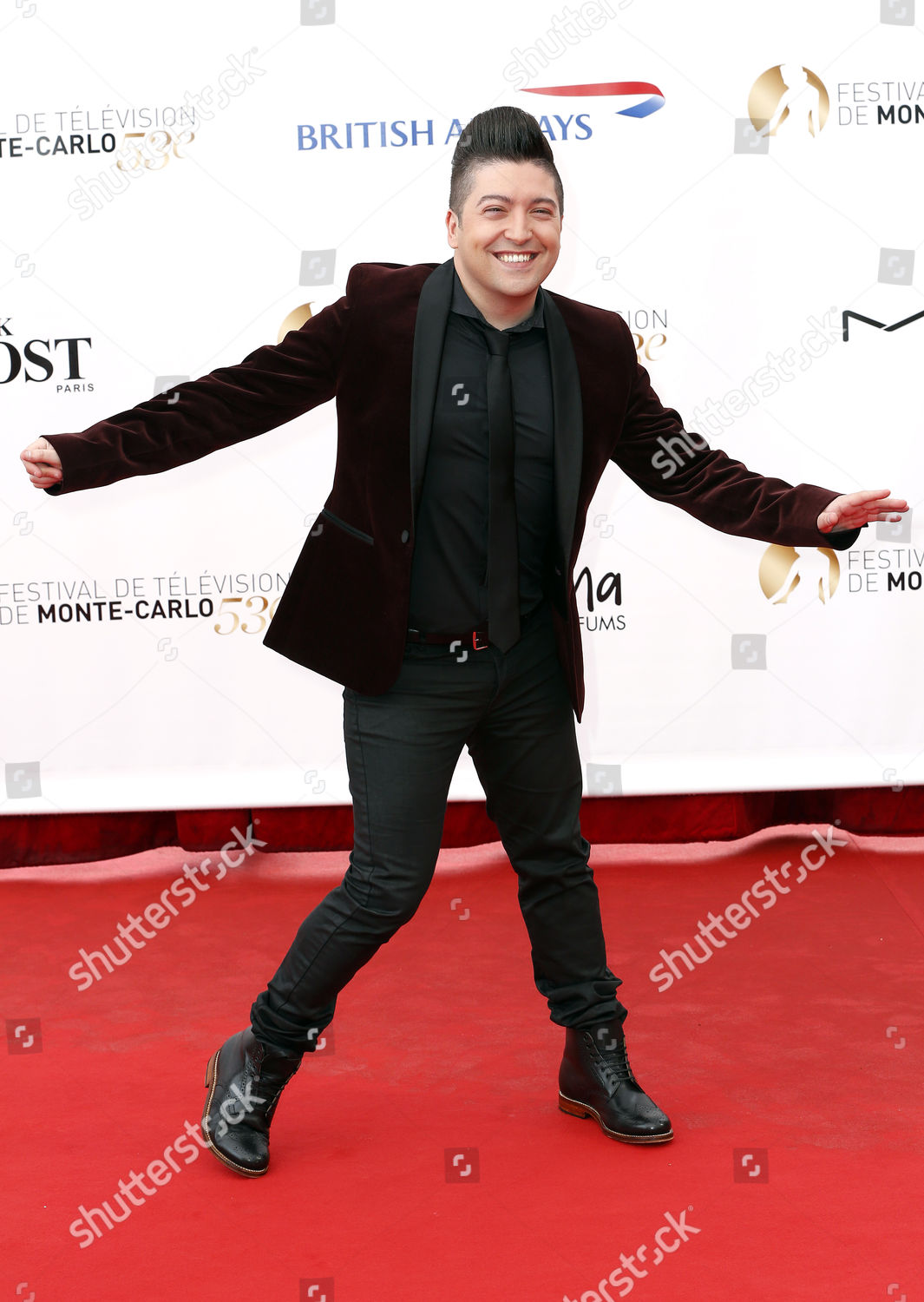 French Actor Chris Marques Poses During Editorial Stock Photo - Stock ...