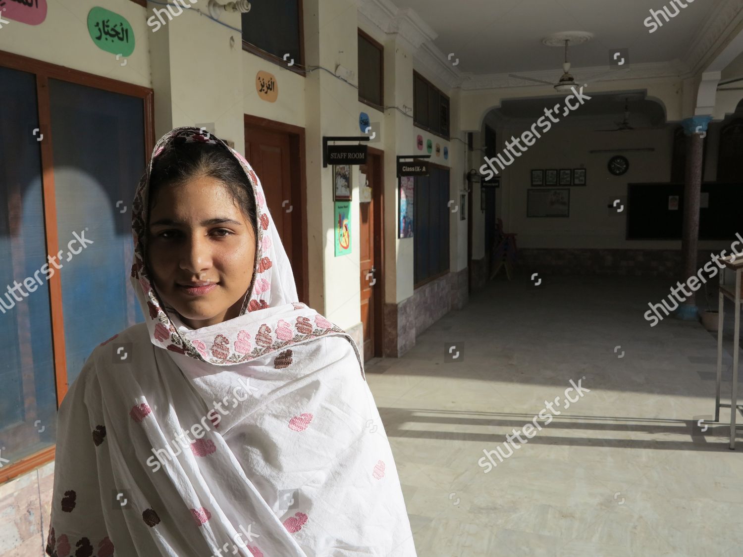 Khaula Khan Former Classmate Laureate Malala Editorial Stock Photo ...