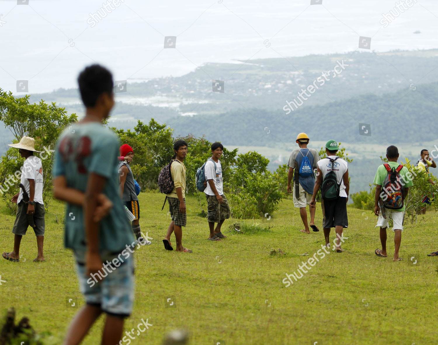 Filipino Residents Seen During Continueing Retrival Editorial Stock ...
