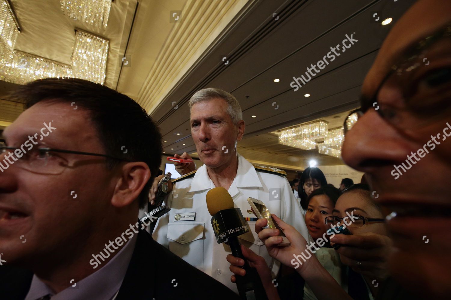 Us Pacific Command Admiral Samuel Locklear Editorial Stock Photo ...