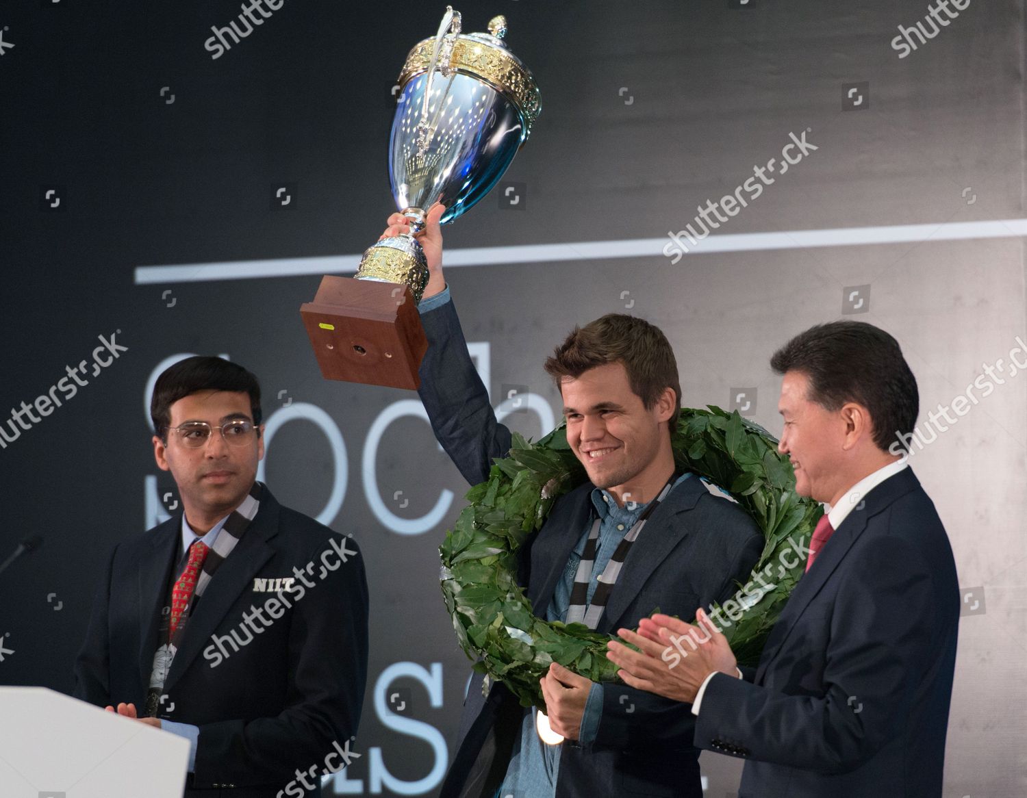 Chess World Championship Match Winner Grandmaster Editorial Stock Photo ...
