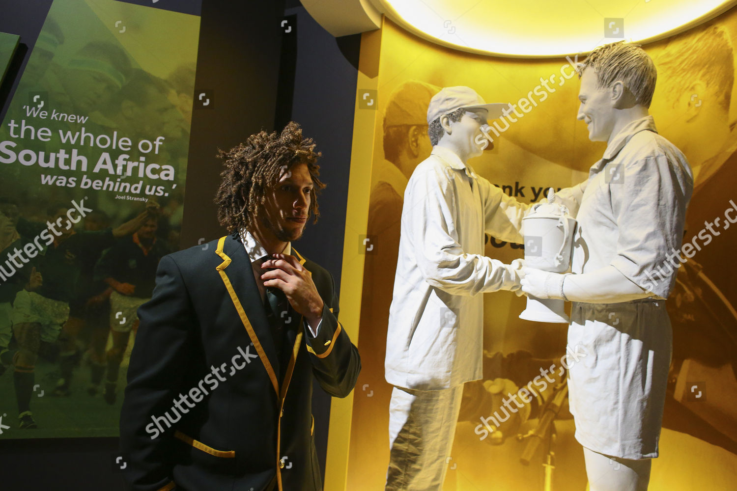 Springbok Rugby Player Zane Kirchner Looks Editorial Stock Photo ...