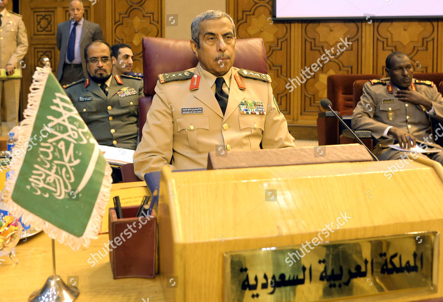 Saudi Armed Forces Chief Staff Lt Editorial Stock Photo - Stock Image ...