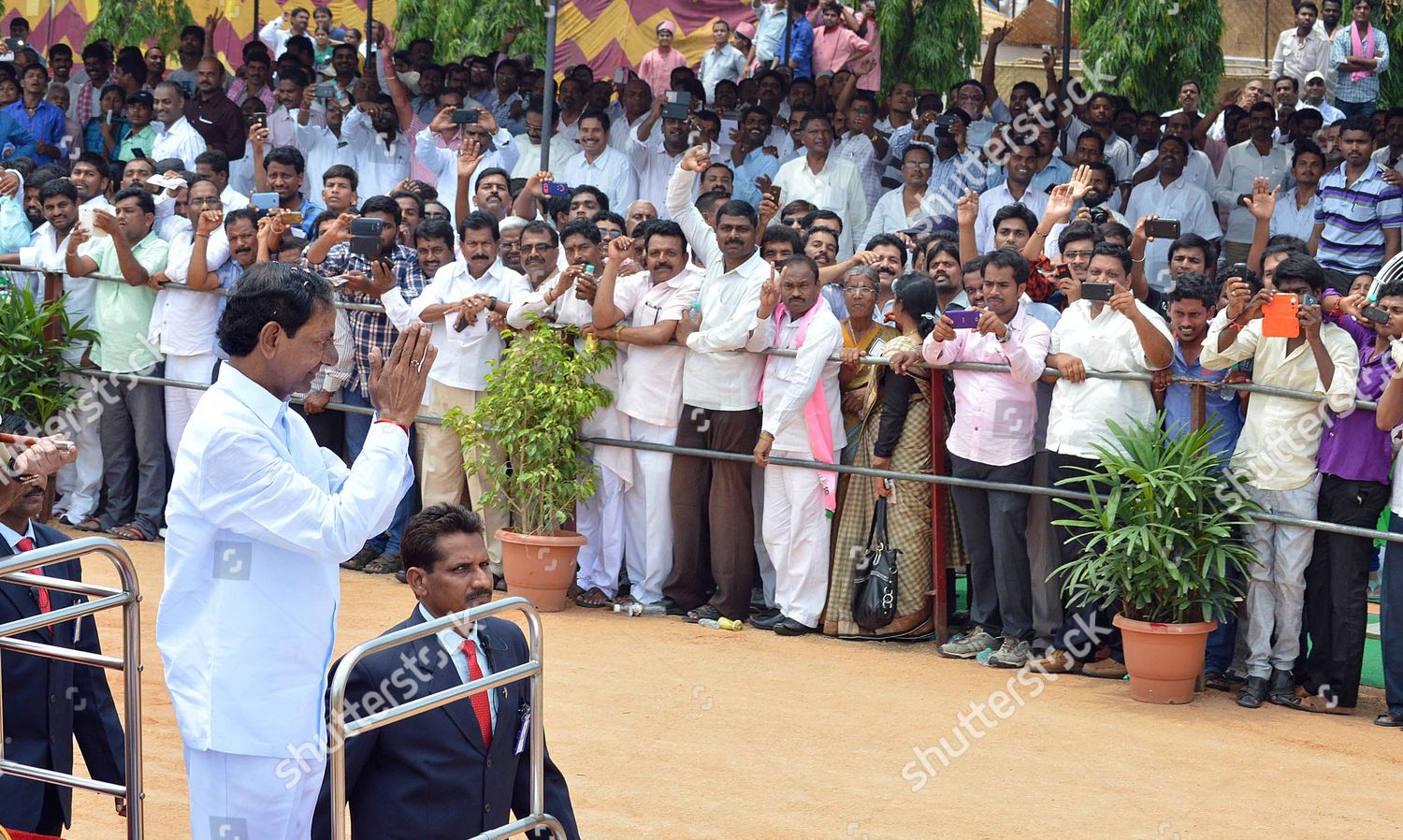 Kc Chandrashekhara Rao L Telangana Rashtra Editorial Stock Photo ...
