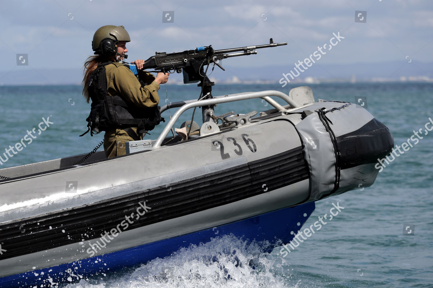 Female Soldier Snapir Unit Israeli Navy Editorial Stock Photo - Stock ...