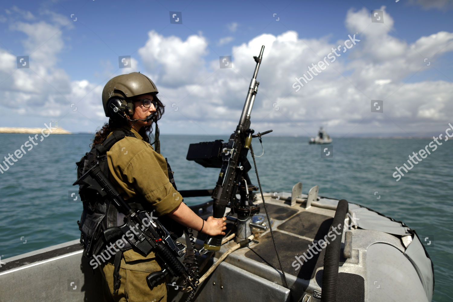 Female Soldier Snapir Unit Israeli Navy Editorial Stock Photo - Stock ...