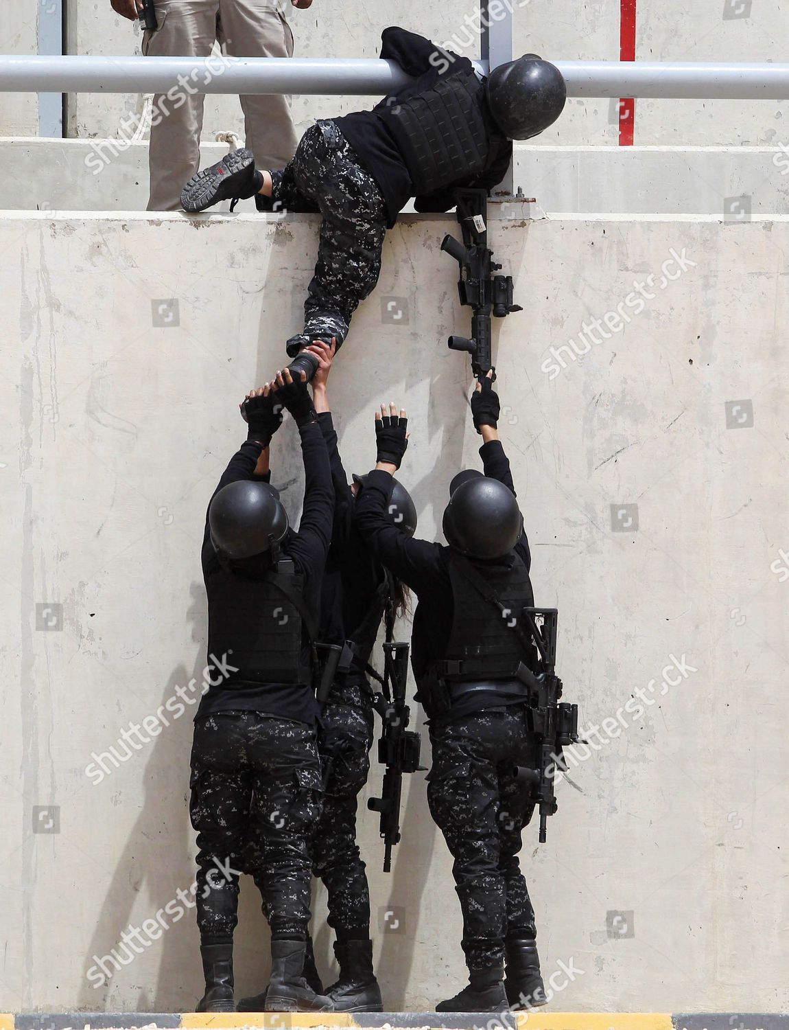 Female Members Jordans Police Forces Compete Editorial Stock Photo ...