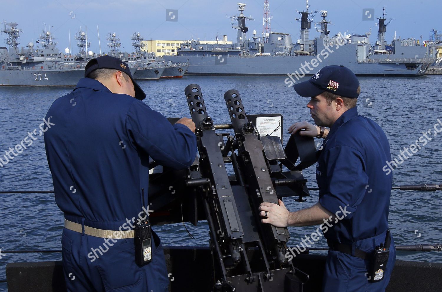 Two Us Navy Technical Staff Men Editorial Stock Photo - Stock Image ...
