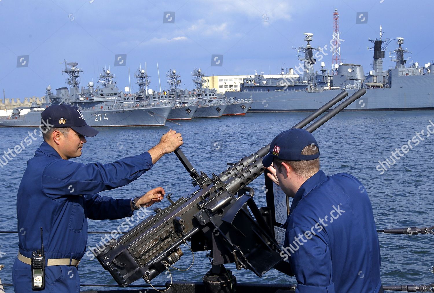 Two Us Navy Technical Staff Men Editorial Stock Photo - Stock Image ...