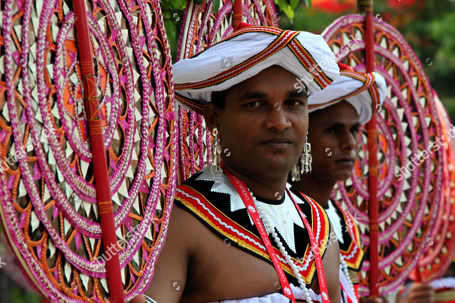 Sri Lankan Men Dressed Traditional Costume Editorial Stock Photo ...