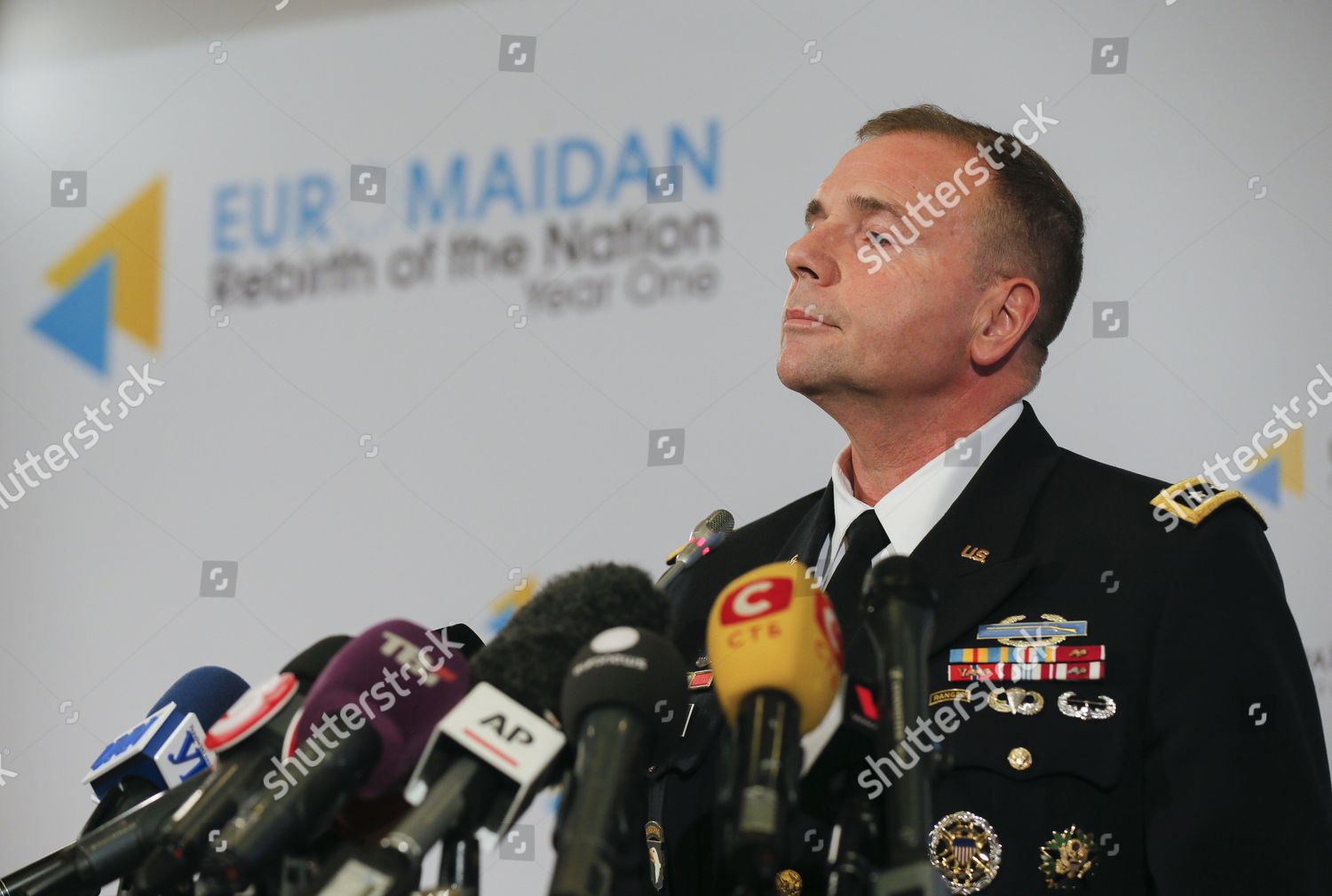 Lieutenant General Ben Hodges Commander Us Editorial Stock Photo ...