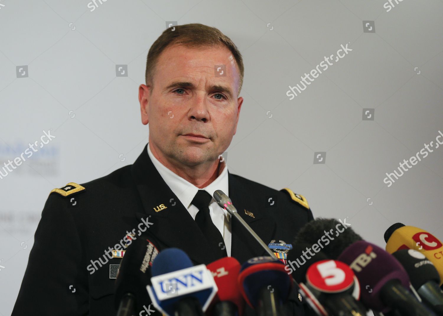 Lieutenant General Ben Hodges Commander Us Editorial Stock Photo ...