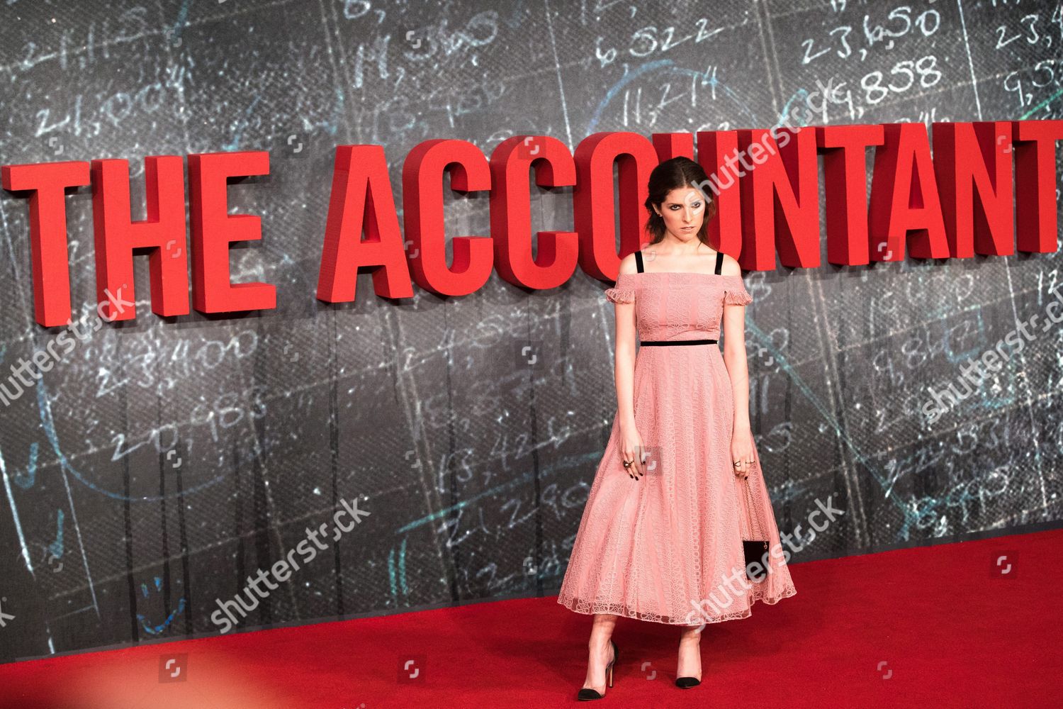 Us Actress Anna Kendrick Poses Photographers Editorial Stock Photo ...