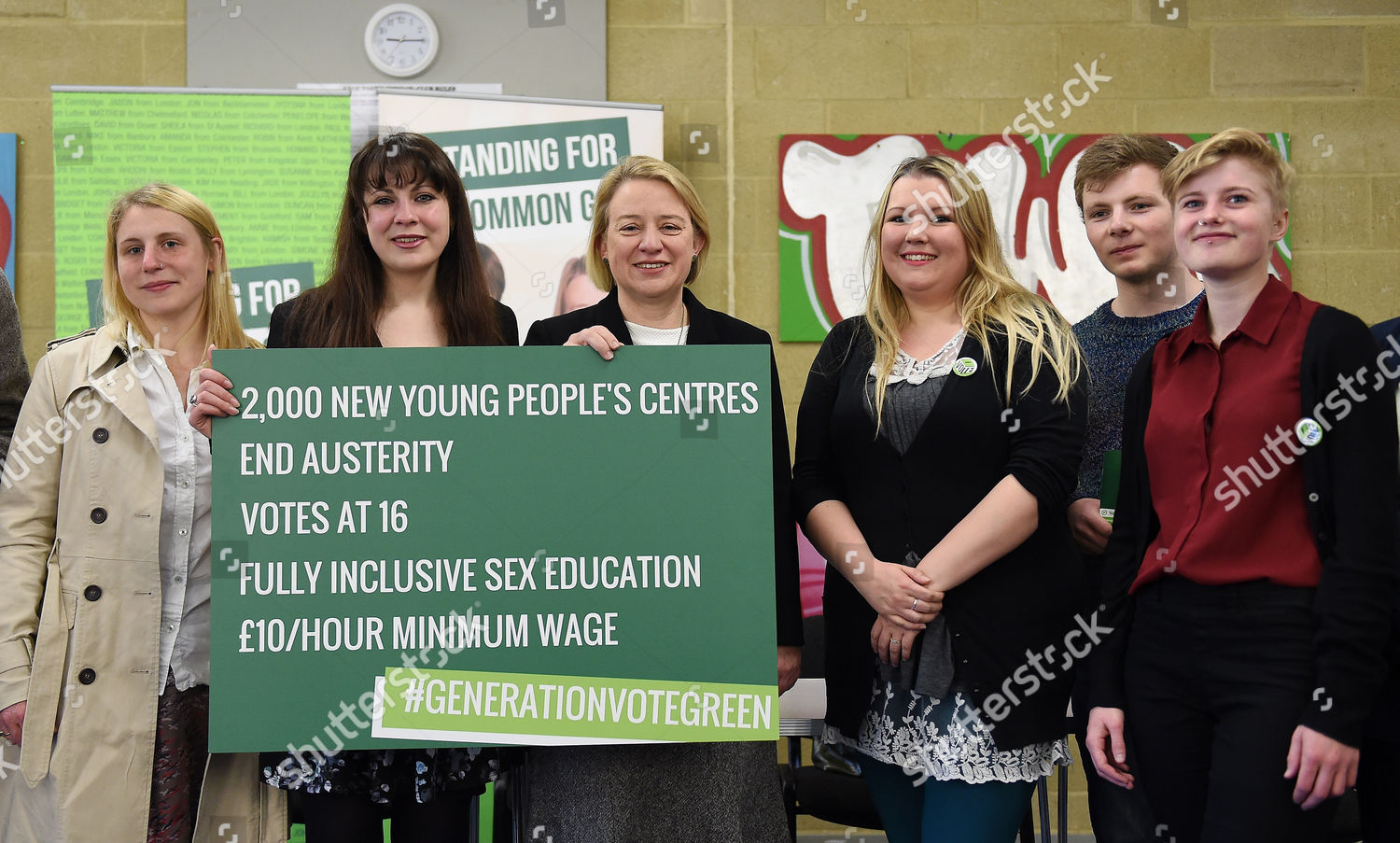 Deputy Leader Green Party Amelia Womack Editorial Stock Photo - Stock ...