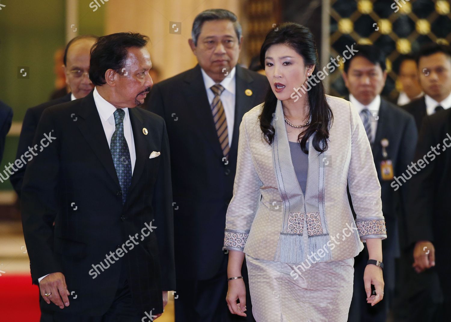 Thailand Prime Minister Yingluck Shinawatra Cr Editorial Stock Photo ...