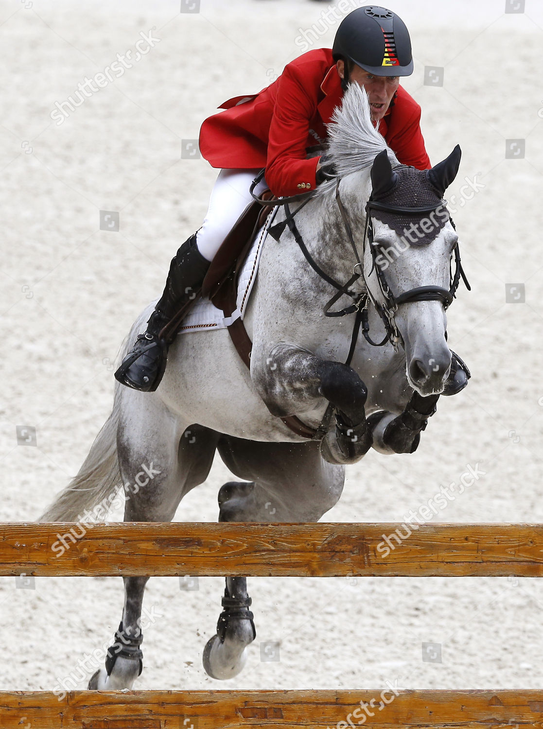 German Rider Ludger Beerbaum On Horse Editorial Stock Photo - Stock ...
