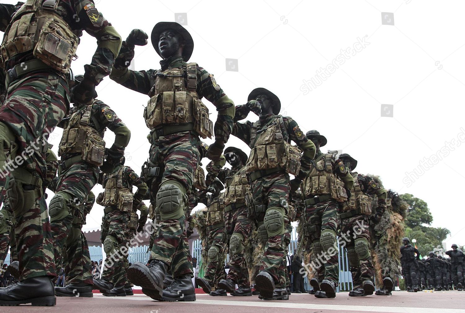 Ivory Coast Soldiers Ivorian Army Special Editorial Stock Photo - Stock ...