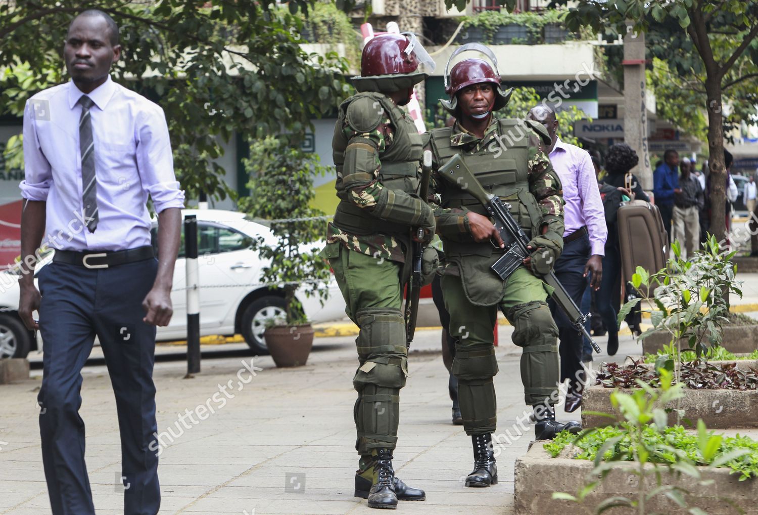 Armed General Service Unit Gsu Police Editorial Stock Photo - Stock ...