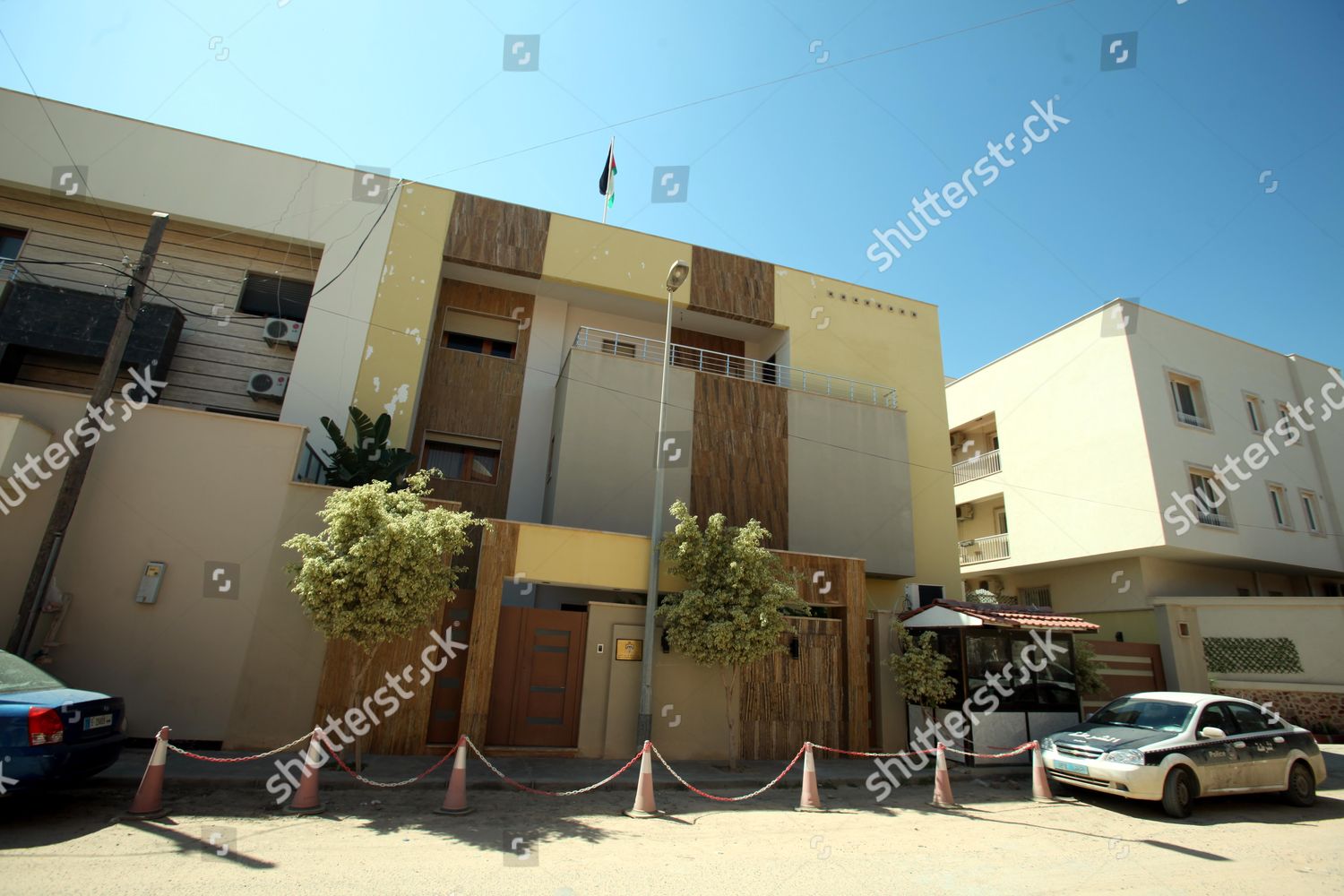Exterior View Jordanian Embassy Tripoli Libya Editorial Stock Photo ...