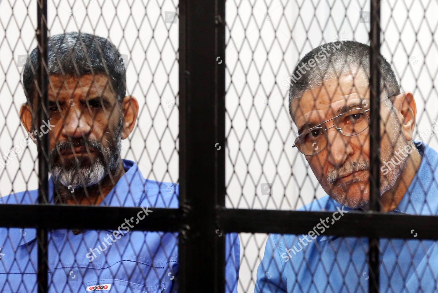 Former Libyan Intelligence Chiefs Abdullah Senussi Editorial Stock ...