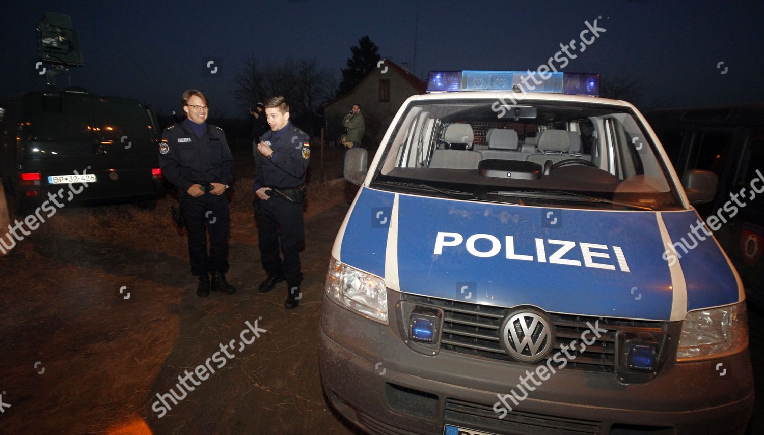 German Federal Police Officers Join Border Editorial Stock Photo ...