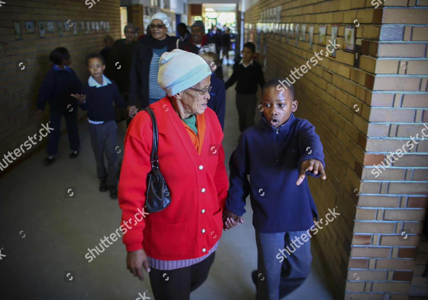 South African Old Age Pensioner Given Editorial Stock Photo - Stock ...