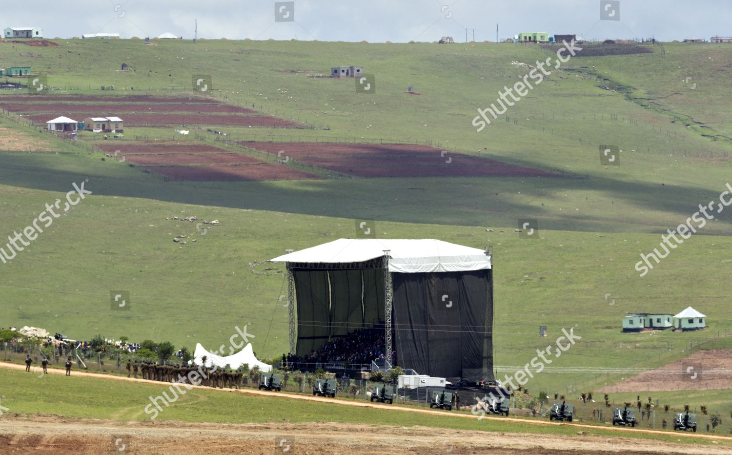 South African Army Lines Next Canons Editorial Stock Photo - Stock ...