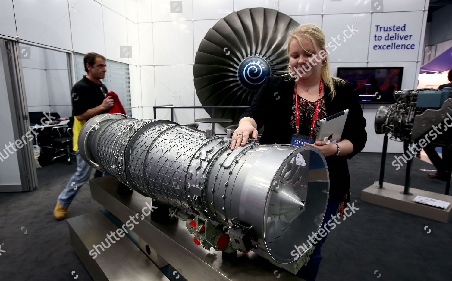 Visitor Looks Ej 200 Eurofighter Typhoon Editorial Stock Photo - Stock ...
