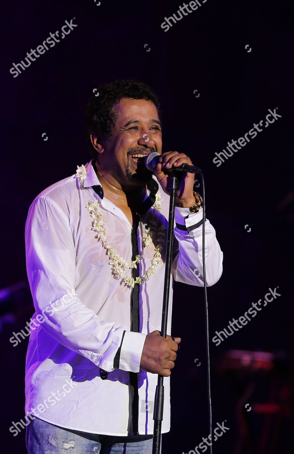 Algerian Rai Singer Cheb Khaled Performs Editorial Stock Photo - Stock ...