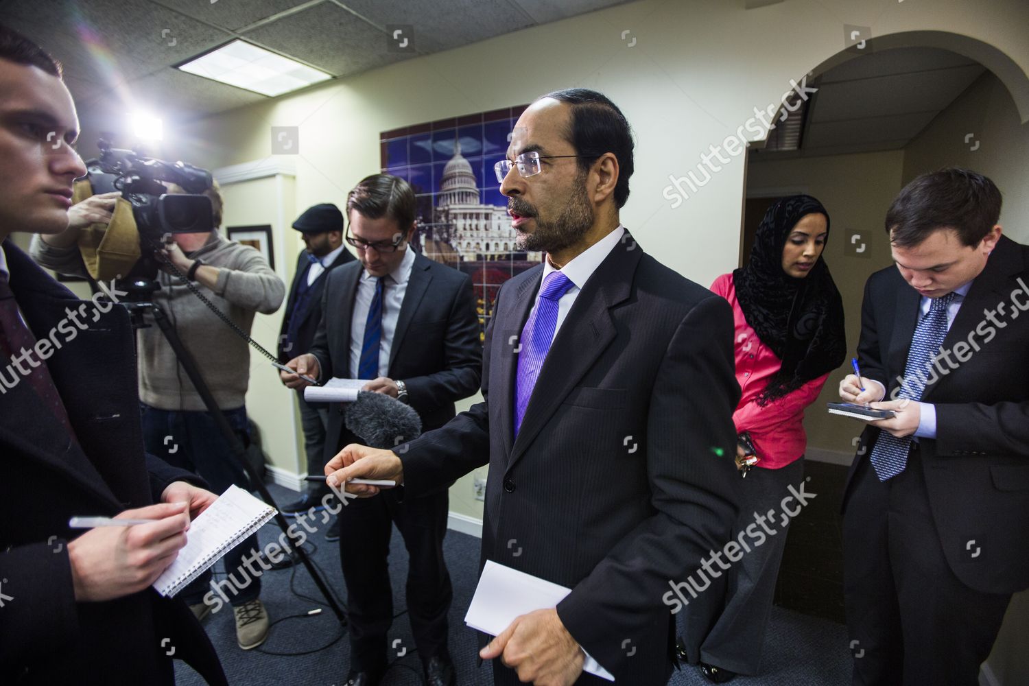 Nihad Awad C Executive Director Cofounder Editorial Stock Photo - Stock ...