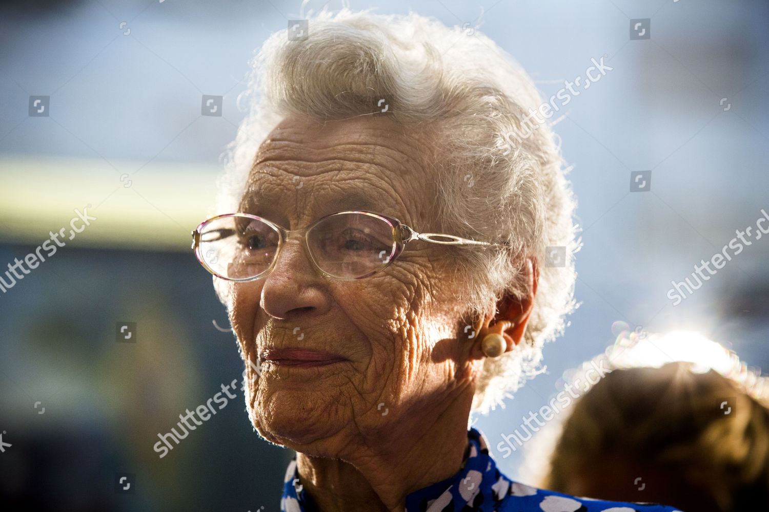 Nina Lagergren Halfsister Raoul Wallenberg Swedish Editorial Stock ...