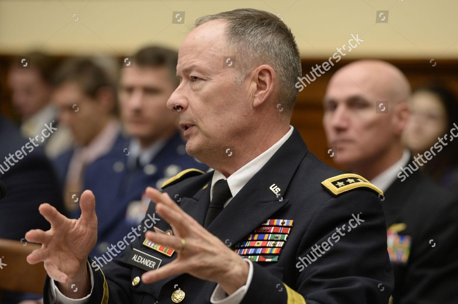 General Keith Alexander C Director National Editorial Stock Photo ...