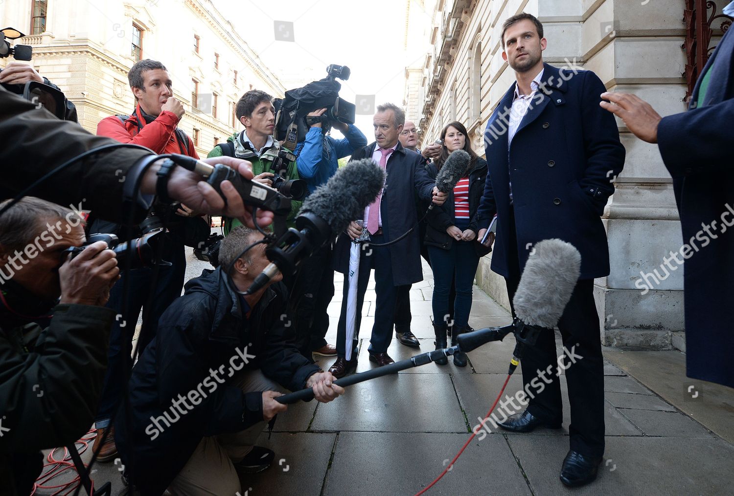 Russell Bryan Brother British Cameraman Kieran Editorial Stock Photo ...