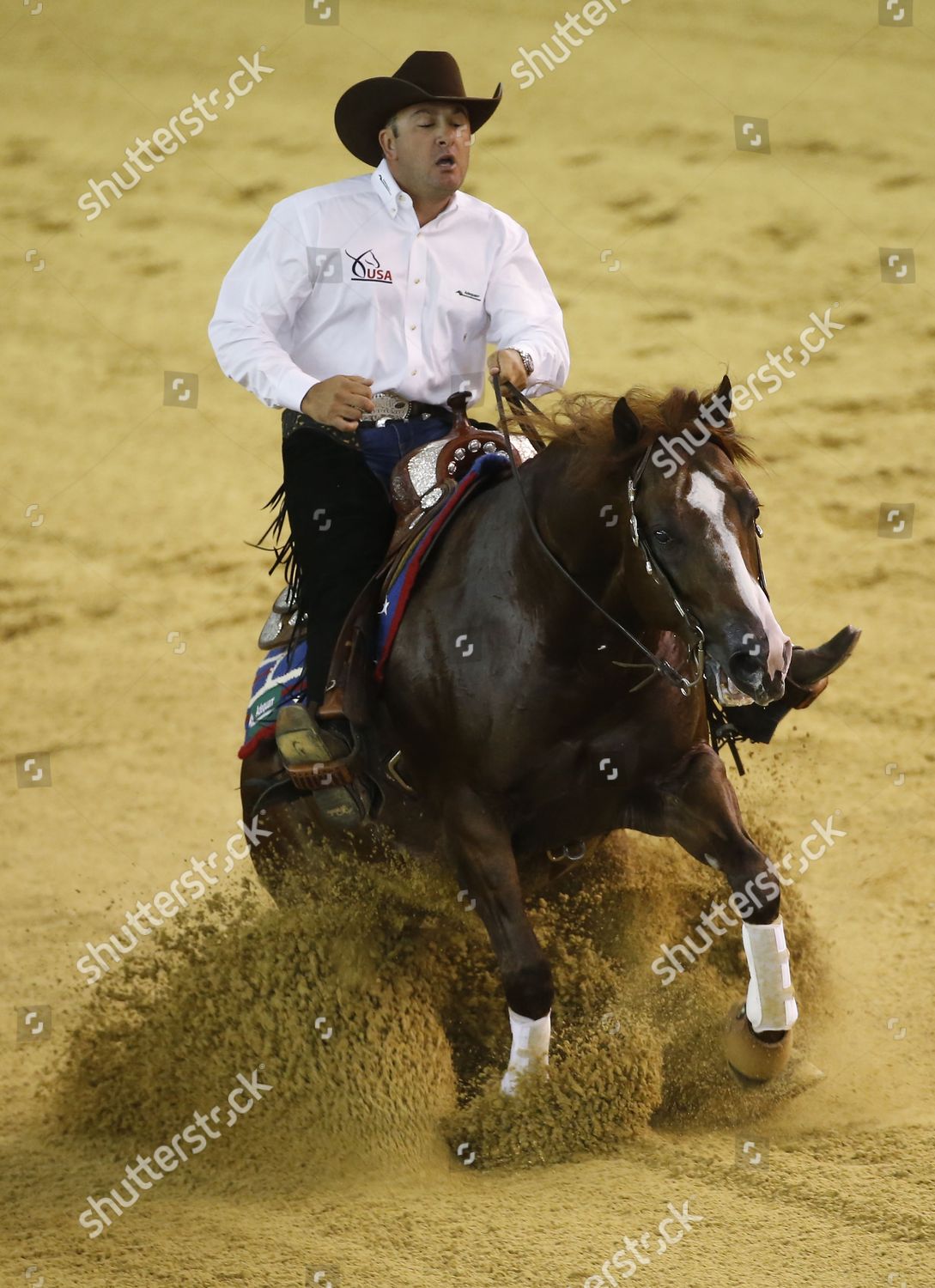 Us Rider Andrea Fappani On Custom Editorial Stock Photo - Stock Image ...