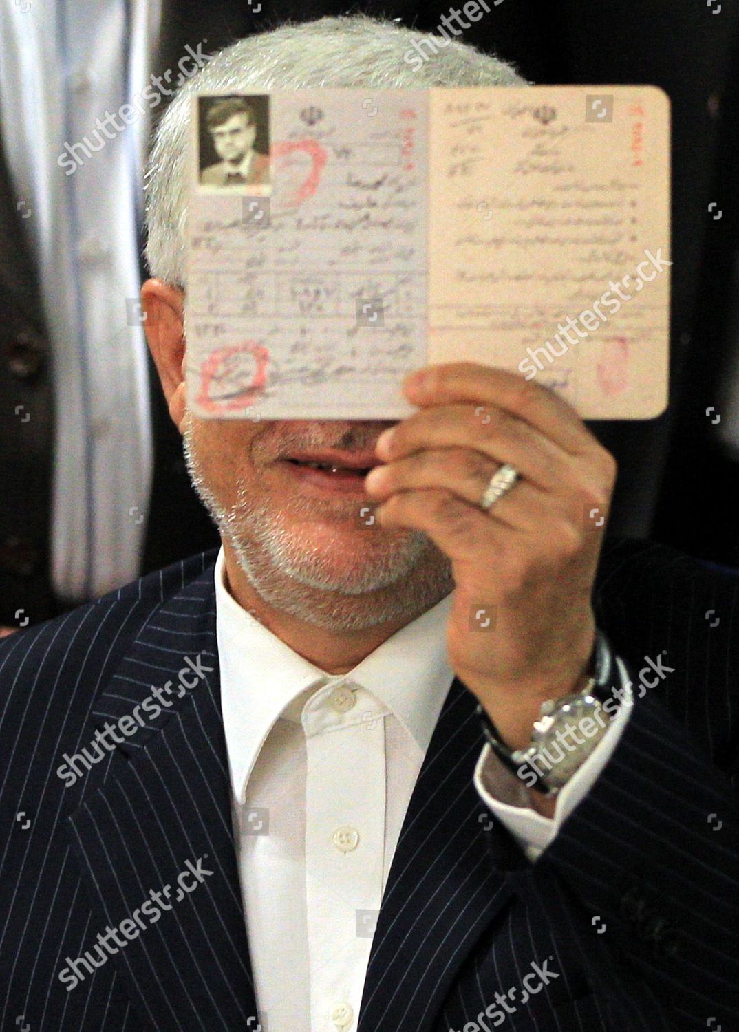 Former Iranian Vicepresident Mohammad Reza Aref Editorial Stock Photo ...