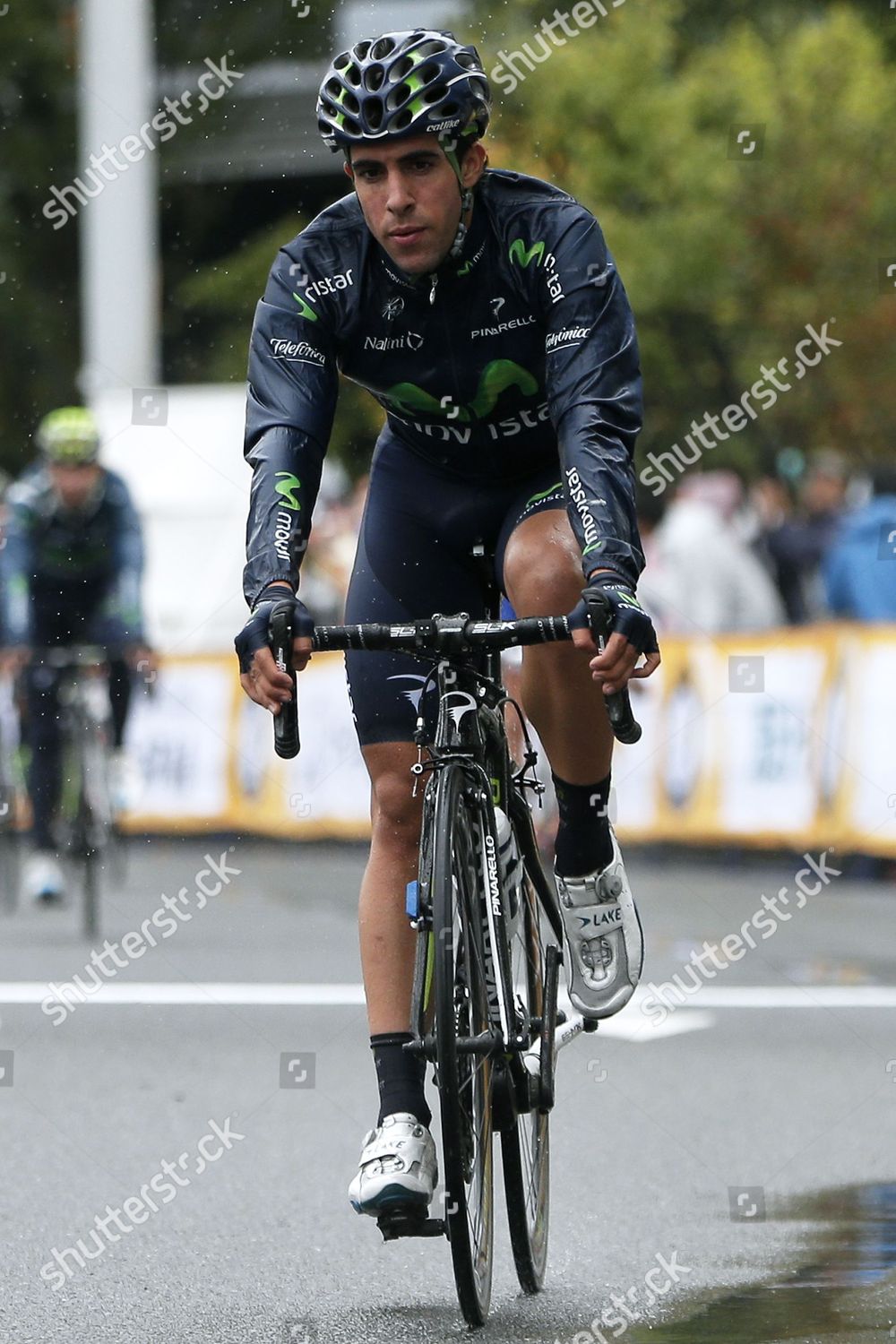 Spanish Cyclist Jonathan Castroviejo Nicolas Movistar Editorial Stock ...