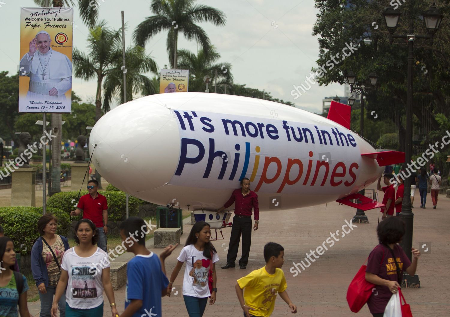 Remote Controlled Blimp Equipped Closedcircuit Television Editorial ...