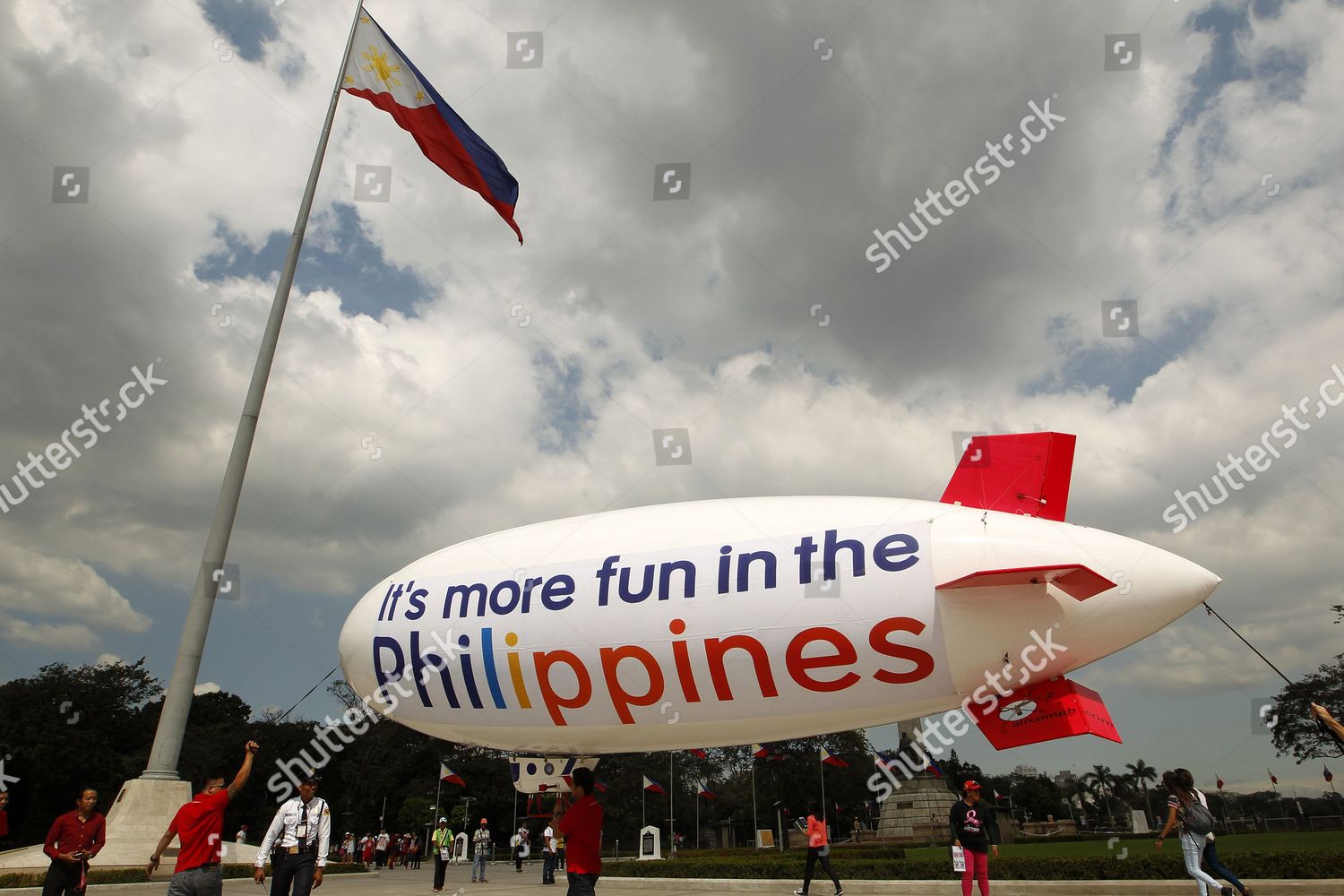 Remote Controlled Blimp Equipped Closedcircuit Television Editorial ...