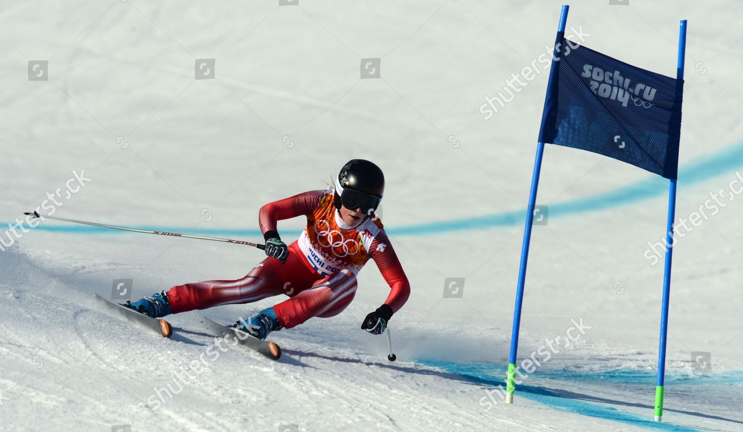Lara Gut Switzerland Action During Flower Editorial Stock Photo - Stock ...