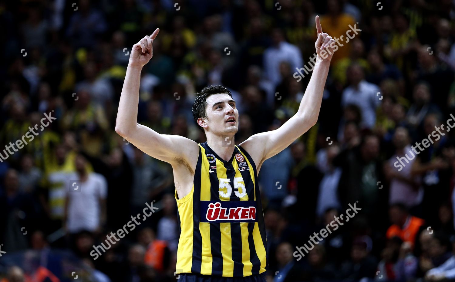 Fenerbahce Ulkers Emir Preldzic Celebrates After Editorial Stock Photo ...