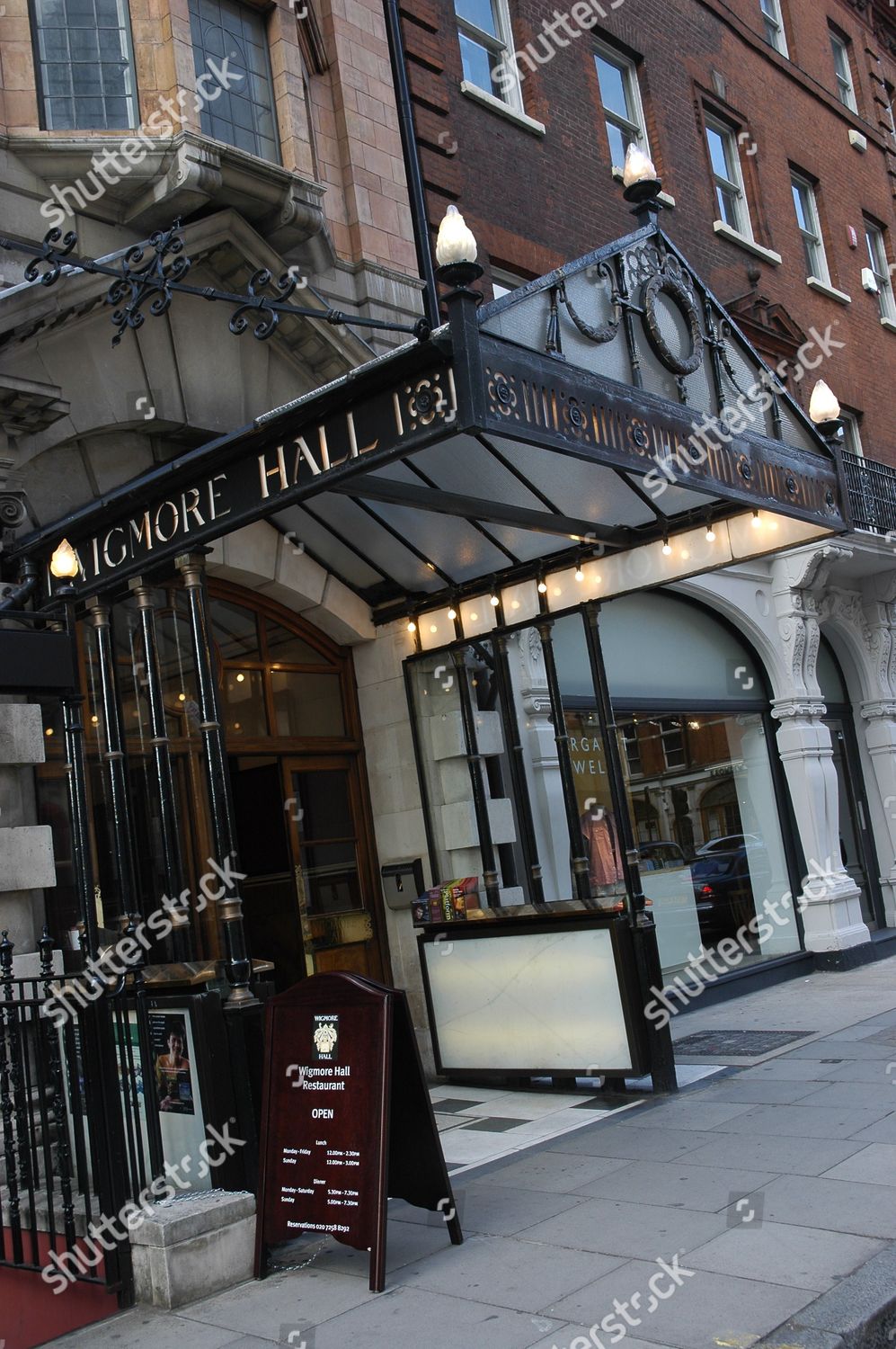 Wigmore Hall Wigmore Street London England Editorial Stock Photo ...