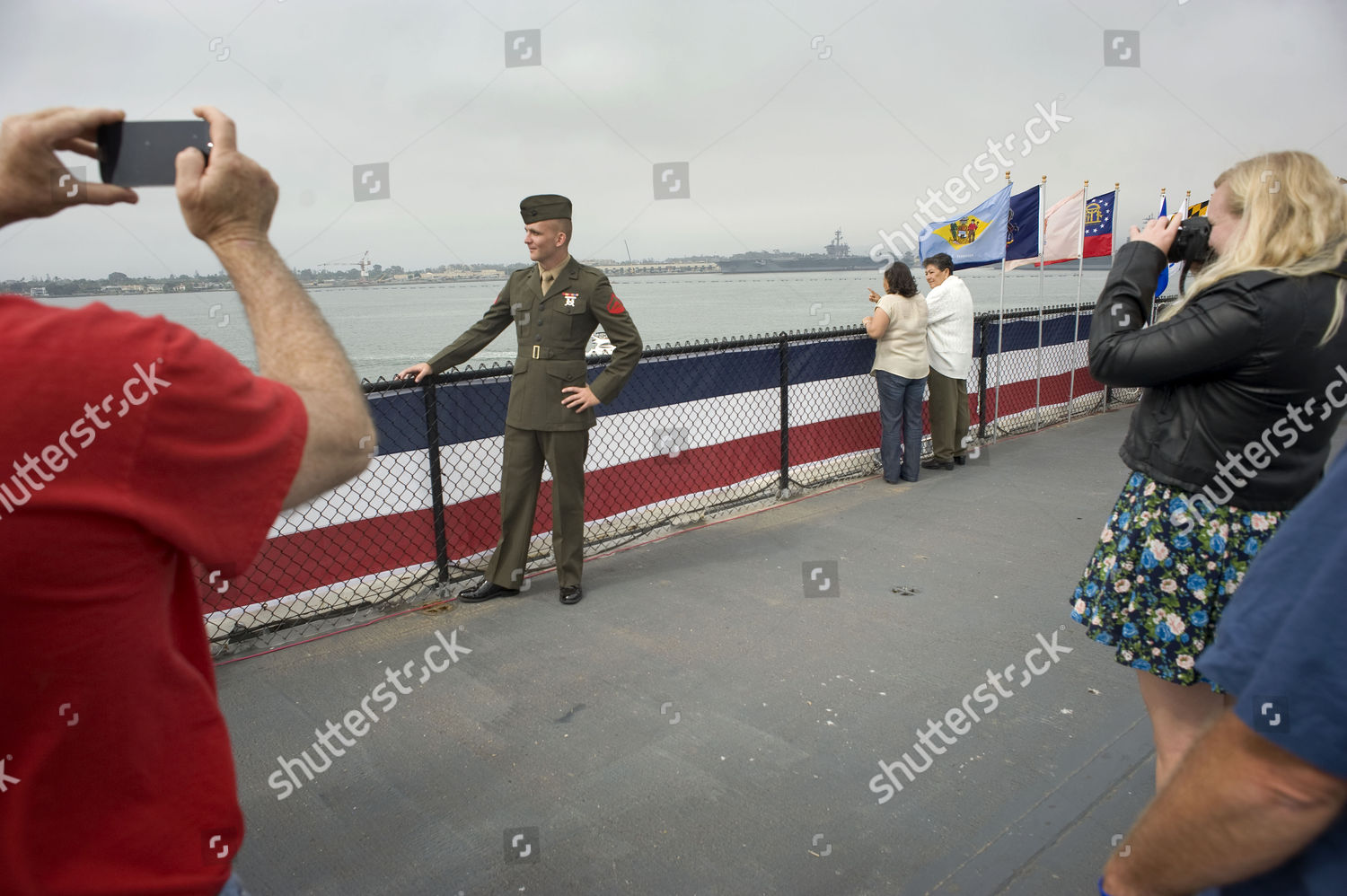 Lcpl Sean Smith Poses Photographs On Editorial Stock Photo - Stock ...