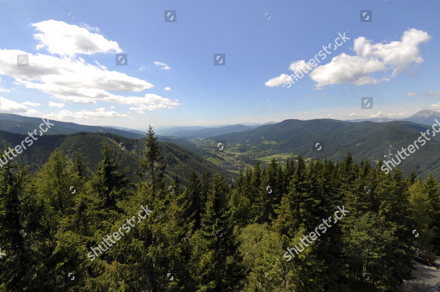 Semmering Zauberberg Hirschen Kogal Austria View Editorial Stock Photo ...
