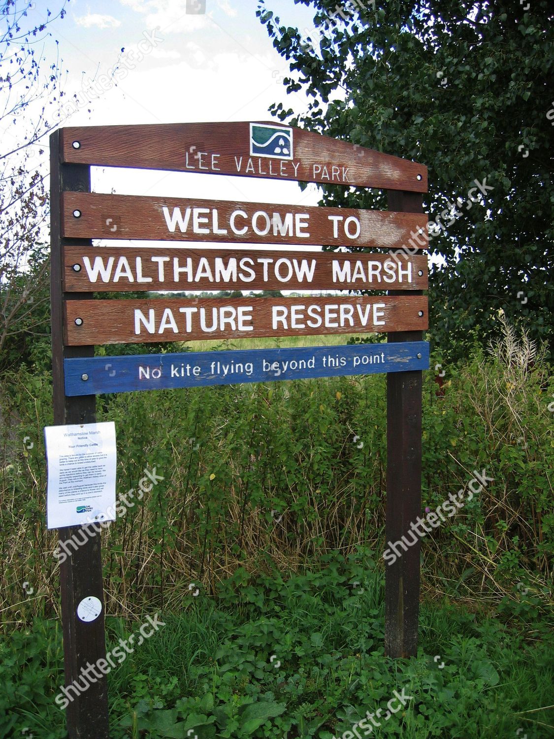Walthamstow Marsh Nature Reserve London England Editorial Stock Photo ...