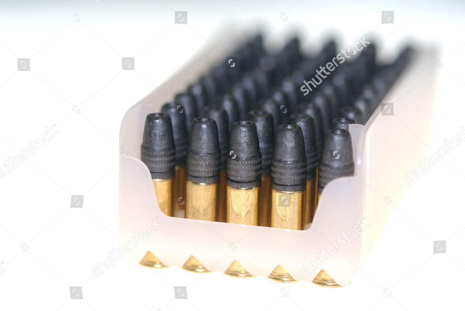 22 Calibre Hollow Point Subsonic Bullets Editorial Stock Photo - Stock ...