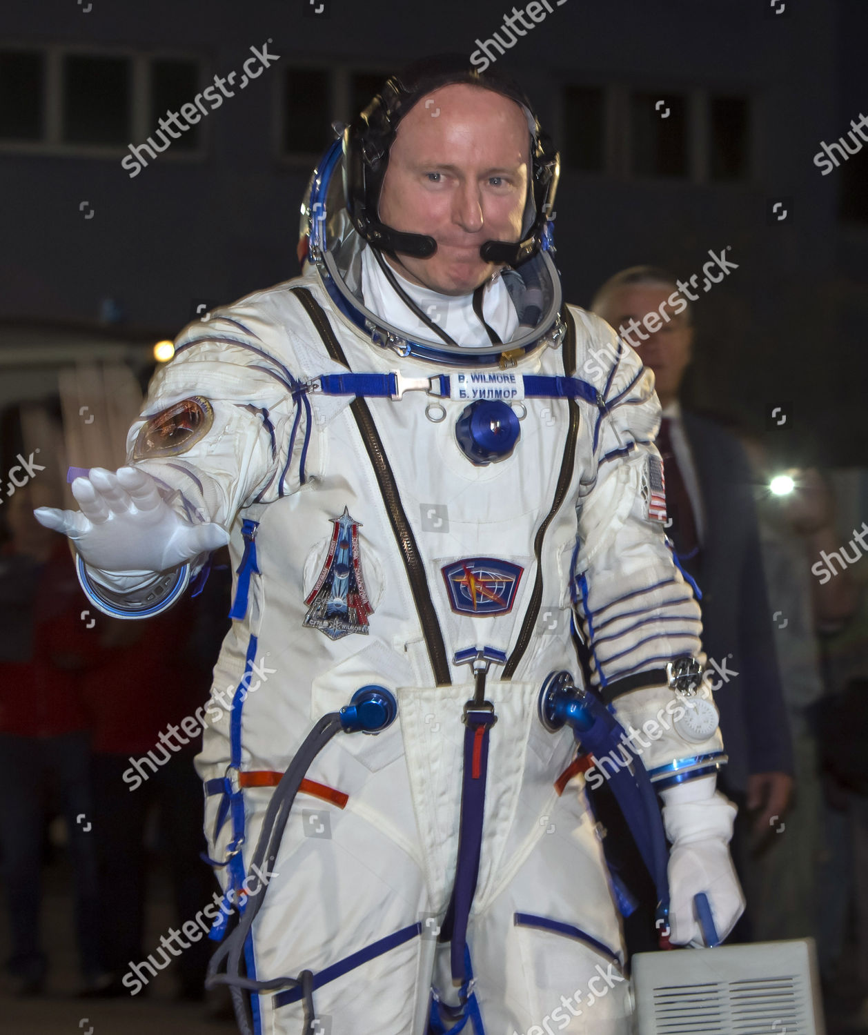 Nasa Austronaut Barry Wilmore During Farewell Editorial Stock Photo ...