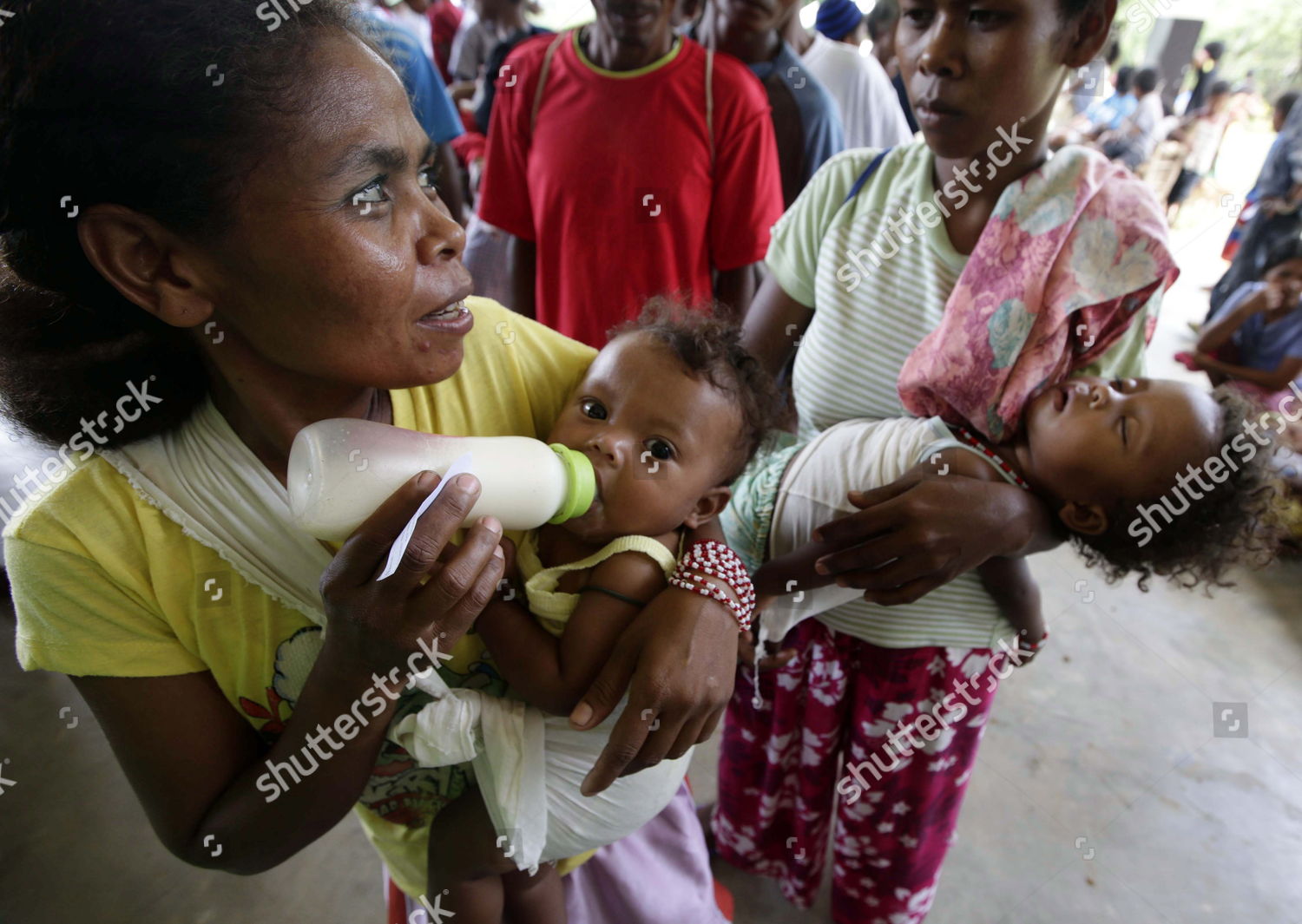 Filipino Indigenous Aetas Wait Cast Their Editorial Stock Photo - Stock ...